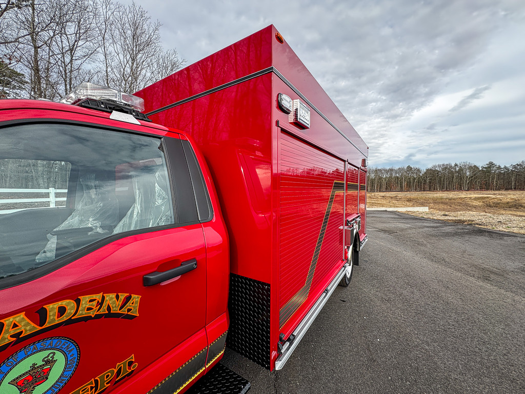 B.R.A.T. Truck Delivery for Pasadena FD