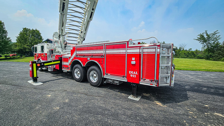 Pierce apparatus delivery for Amsterdam Fire Department
