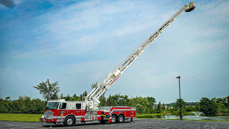 Pierce apparatus delivery for Amsterdam Fire Department