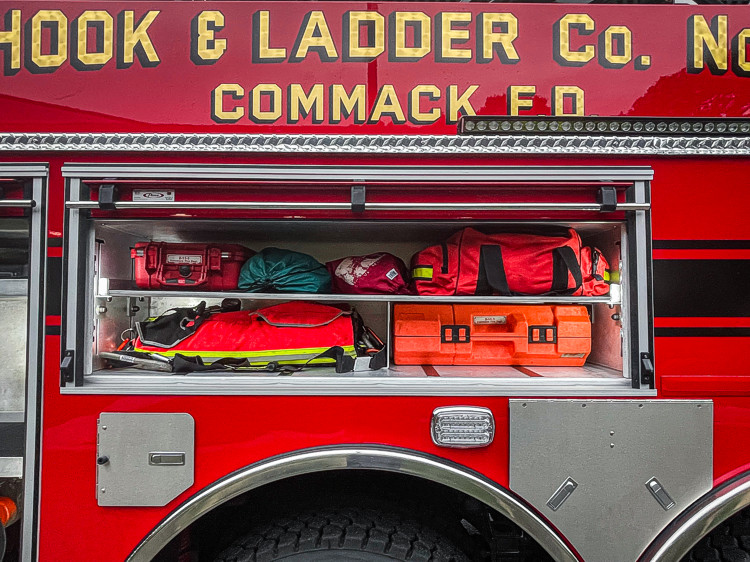 Pierce apparatus delivery for Commack FD