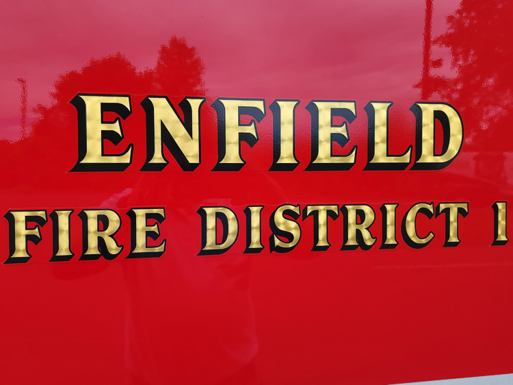 Pierce apparatus delivery for Enfield Fire District