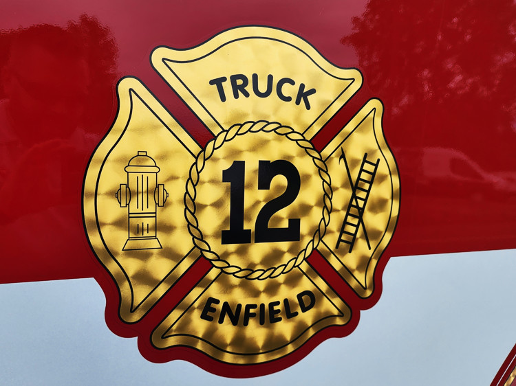 Pierce apparatus delivery for Enfield Fire District