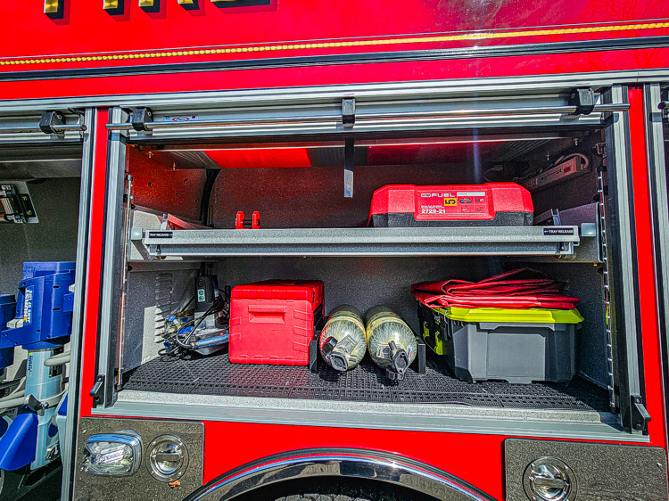 Pierce apparatus delivery for Essex Fire Engine Company