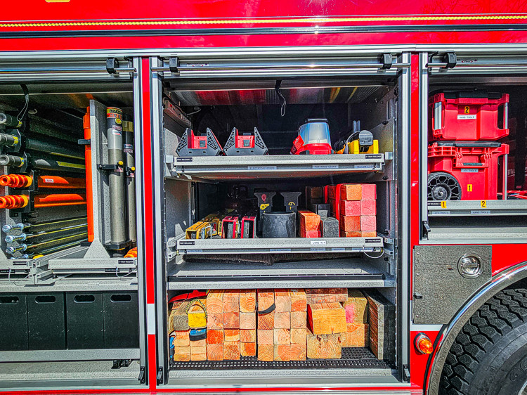 Pierce apparatus delivery for Essex Fire Engine Company