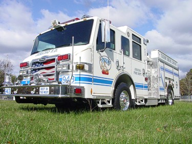 Truck Delivery for Jericho Fire Department