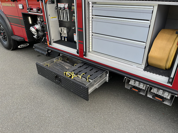 Pierce apparatus delivery for Kinderhook FD