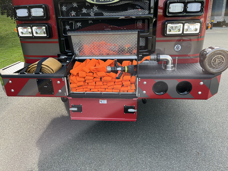 Pierce apparatus delivery for Kinderhook FD