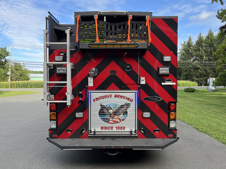 Pierce apparatus delivery for Kinderhook FD