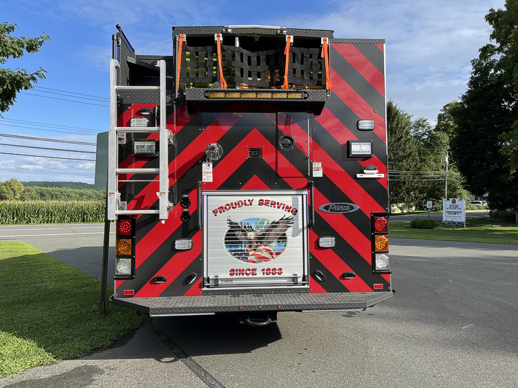 Pierce apparatus delivery for Kinderhook FD