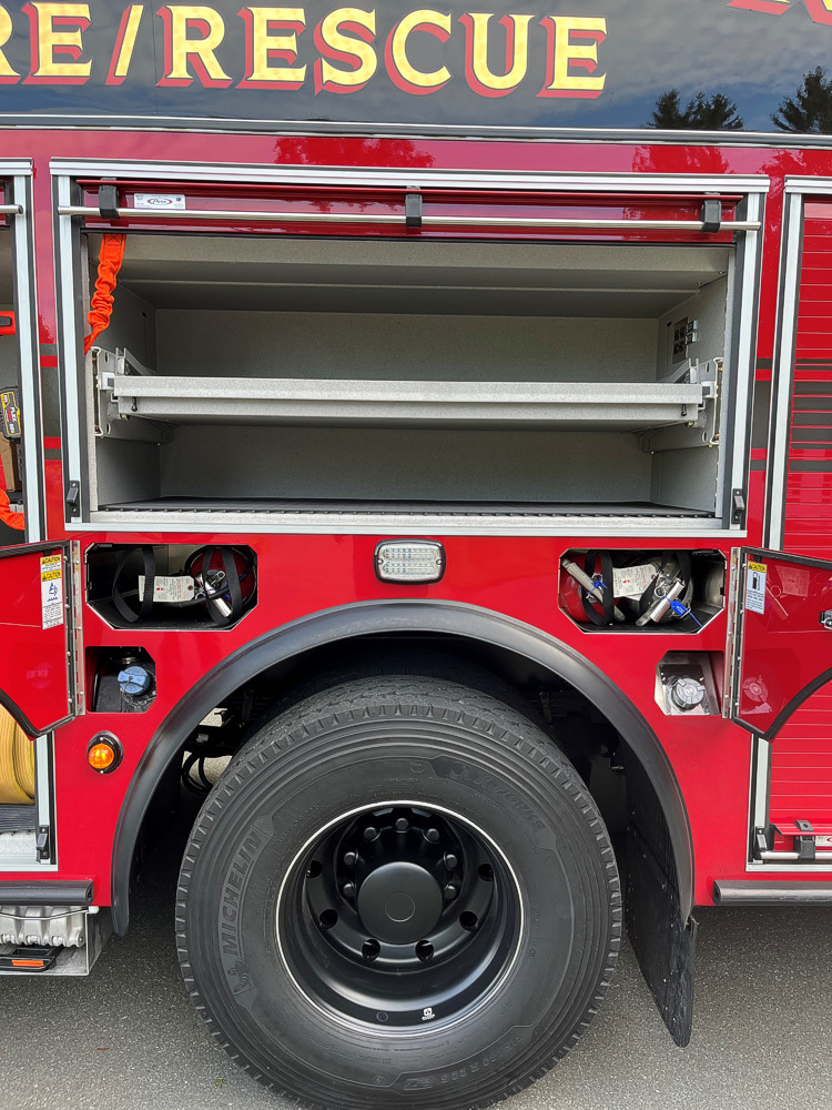 Pierce apparatus delivery for Kinderhook FD