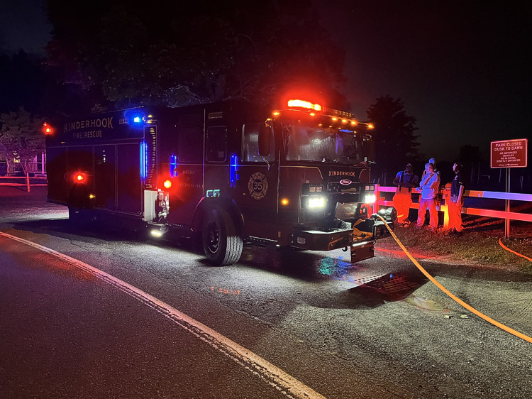 Pierce apparatus delivery for Kinderhook FD