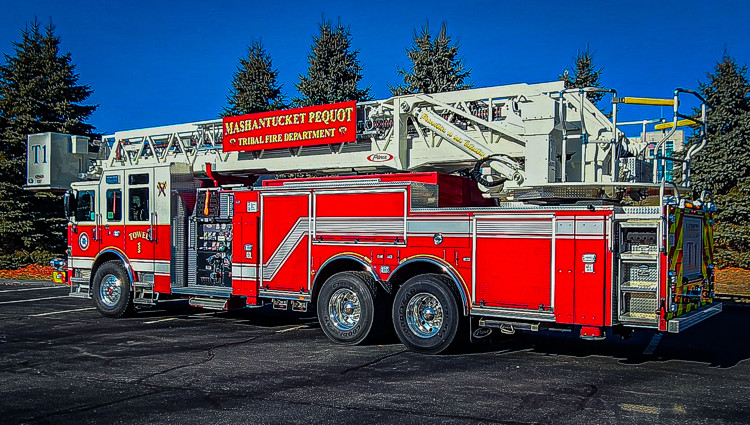 Pierce apparatus delivery for Mashantucket Pequot Tribal Nation