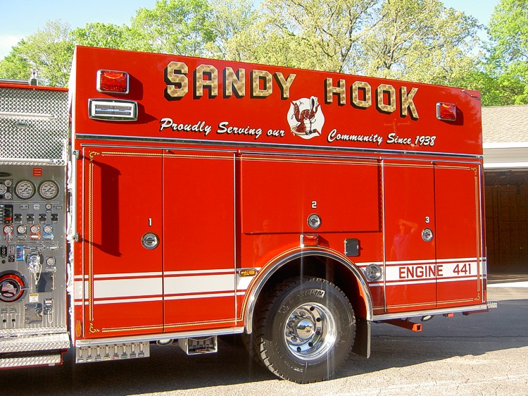 Truck Delivery for Sandy Hook Fire & Rescue