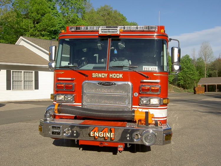 Truck Delivery for Sandy Hook Fire & Rescue