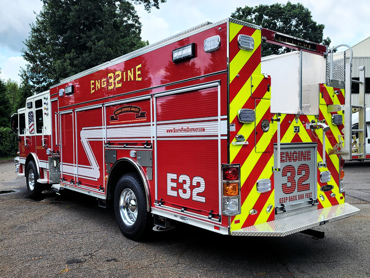 Pierce apparatus delivery for South Fire District