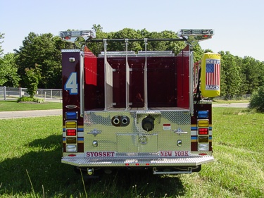 Truck Delivery for SYOSSET FIRE DEPARTMENT